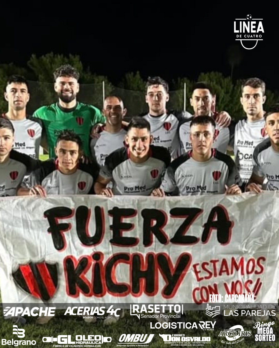 foto 1 – Línea de cuatro